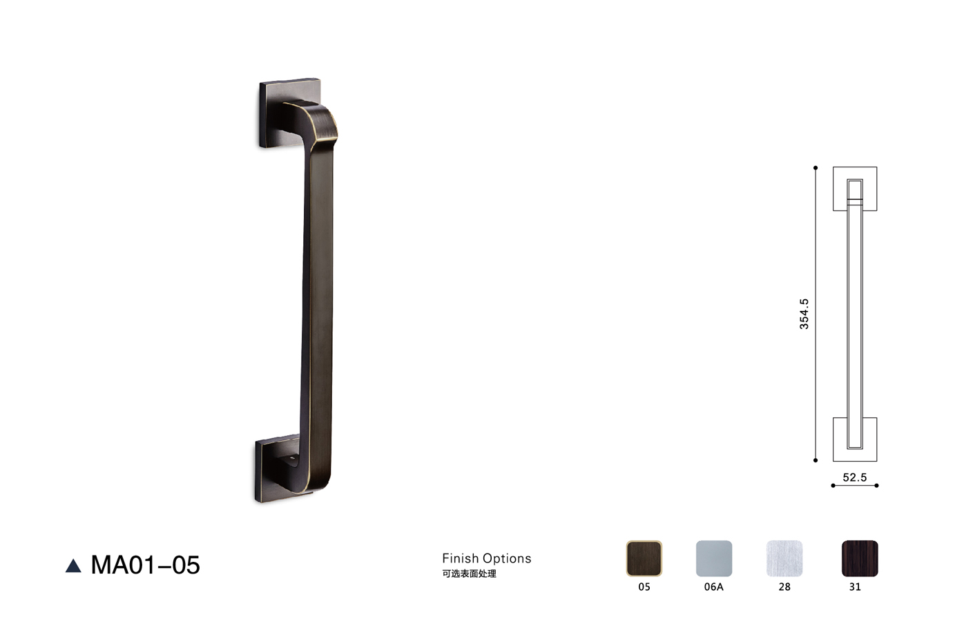 MA01 - Marjorie-美爵五金-美爵门锁品牌官方网站